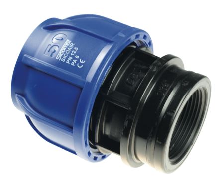 Female threaded connector, 50 x 1 1/2" - Master Q Pty Ltd