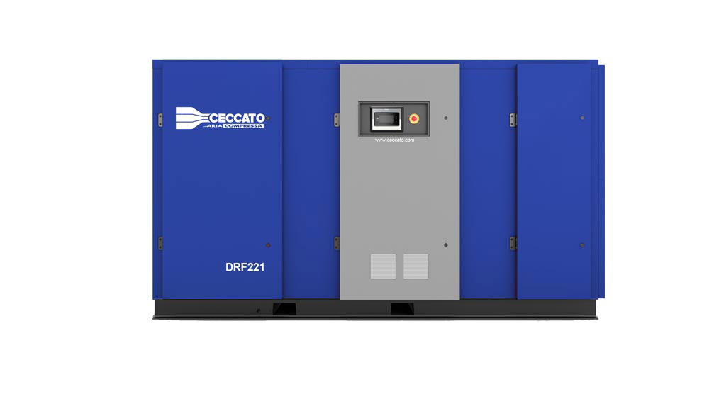 DRF 151 - 480 fixed speed oil-injected screw compressor - Master Q Pty Ltd