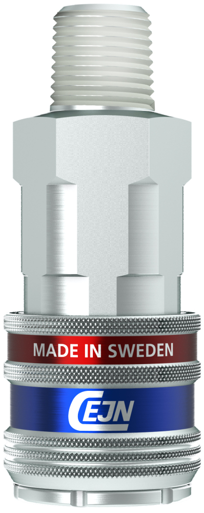 Coupling, 315 series, (eSafe), 1/4" BSPM - Master Q Pty Ltd