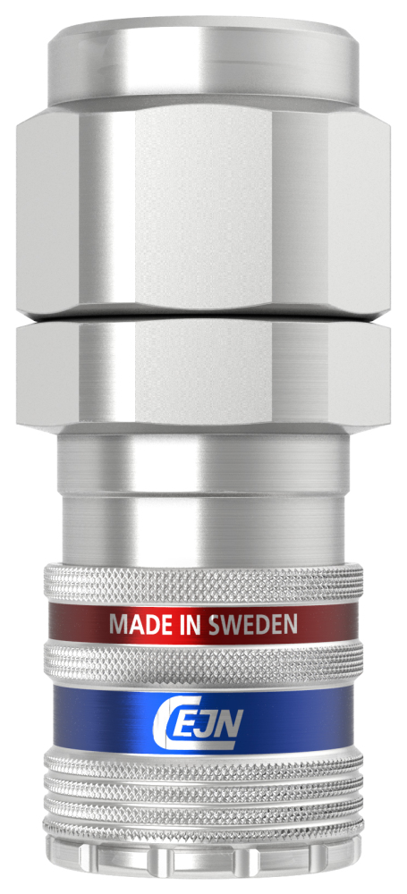 Coupling, 410 series, (eSafe) streamline, 13 x 18mm - Master Q Pty Ltd